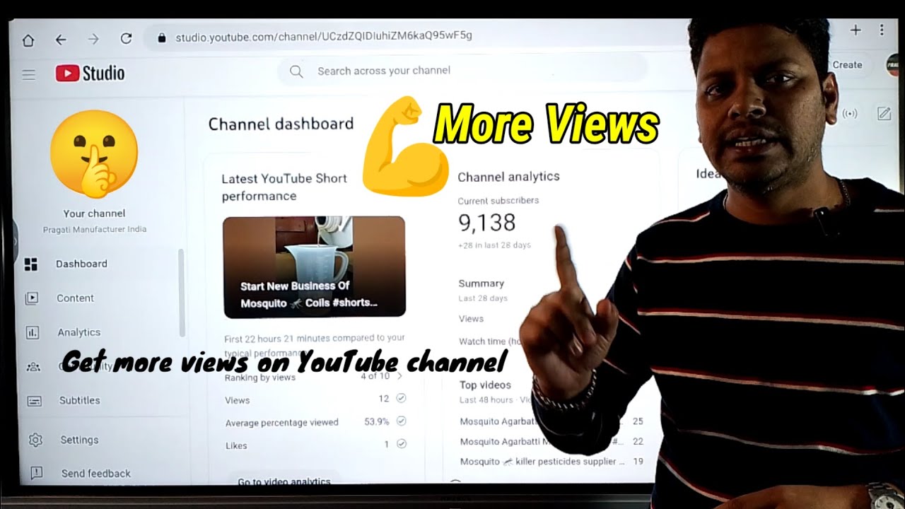 Guide To Increase Views For New Youtube Channel || Views Improving Easy ...