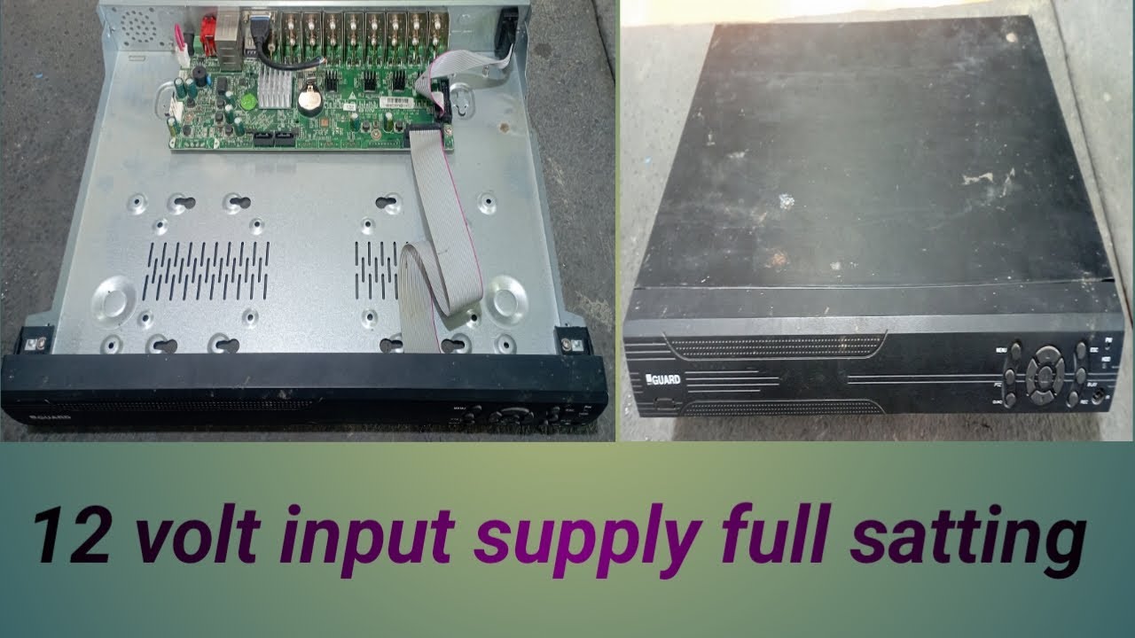 DVR motherboard full sorting - YouTube