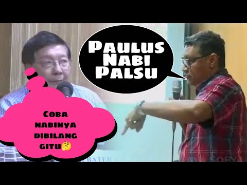 Paulus Nabi Palsu, Ini Tanggapan Pdt Budi Asali.