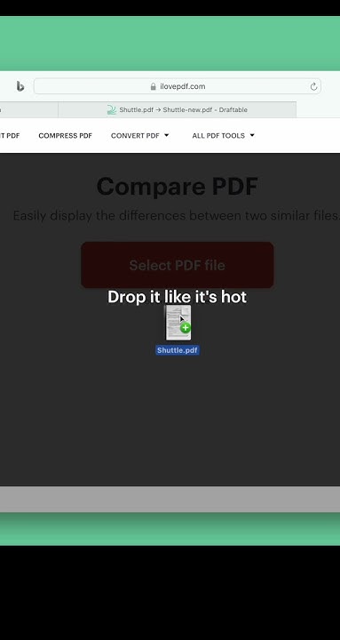 How to Compare 2 PDF Files for Differences Online Free? #editpdf #pdf # ...