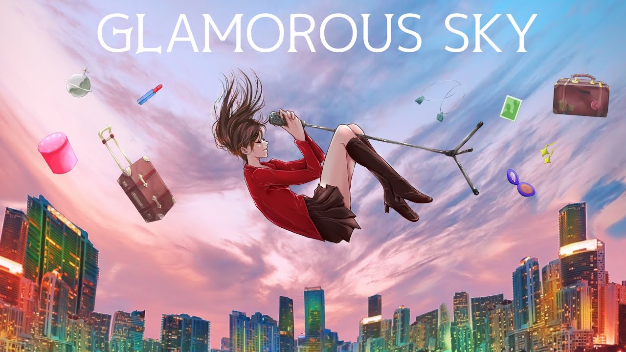 GLAMOROUS SKY (NANA starring MIKA NAKASHIMA) 歌ってみた&描いてみた オリジナルMV / みしま ...
