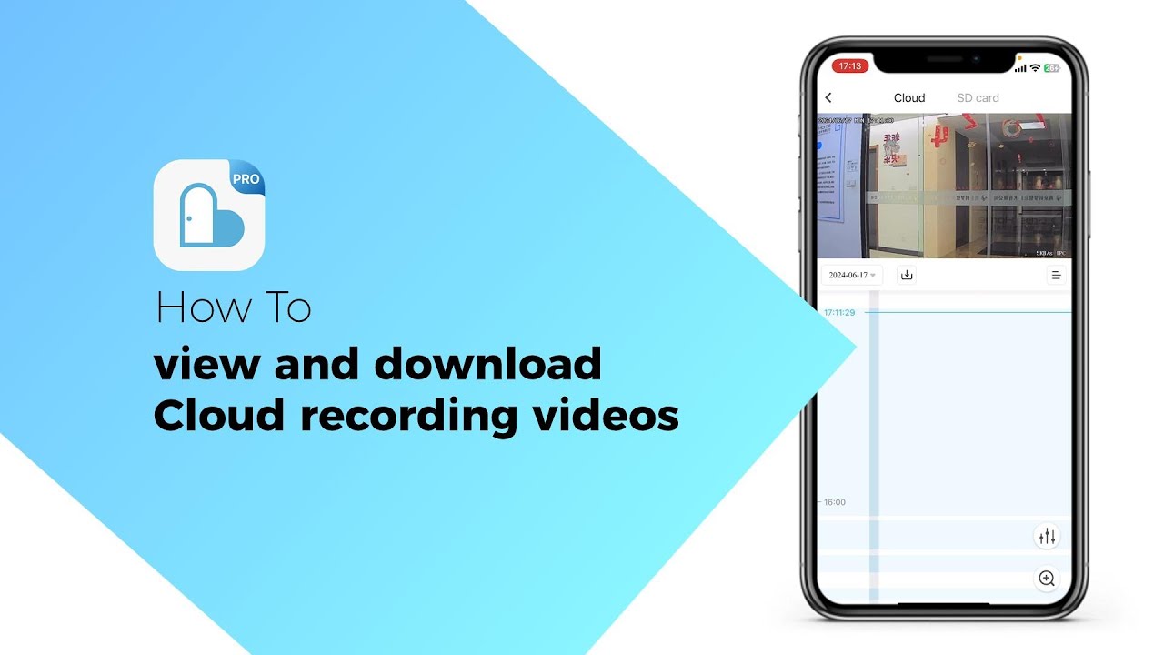 Easy Guide to Viewing & Downloading Cloud Recordings | CarecamPro APP - YouTube