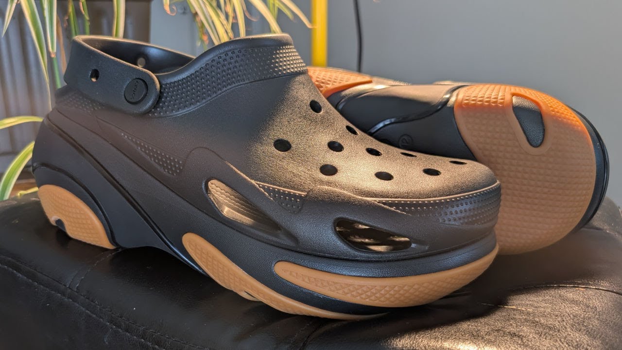 Crocs Bubble Crush Clog Unboxing - On Foot Sizing/Fit - YouTube