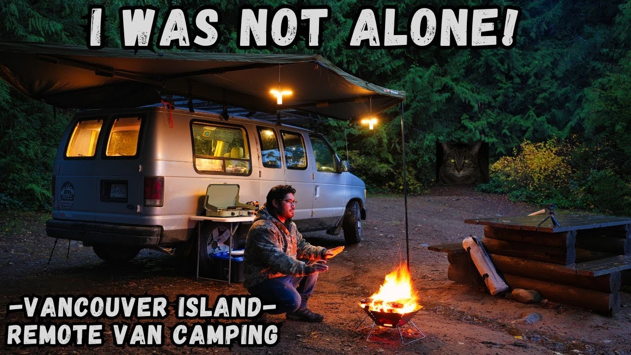 Remote Van Camping - Vancouver Island - YouTube