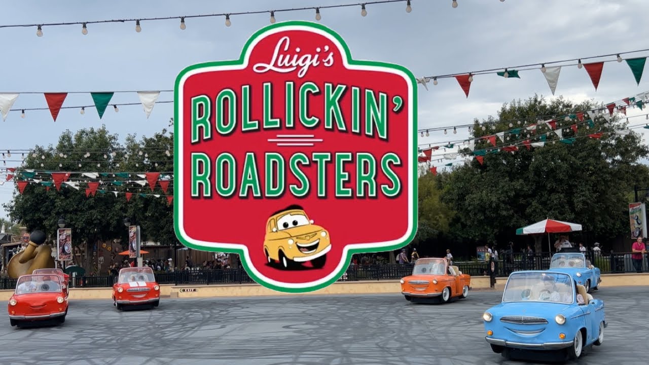 Luigi's Rollickin Roadsters @ Disney's California Adventure [ Line ...