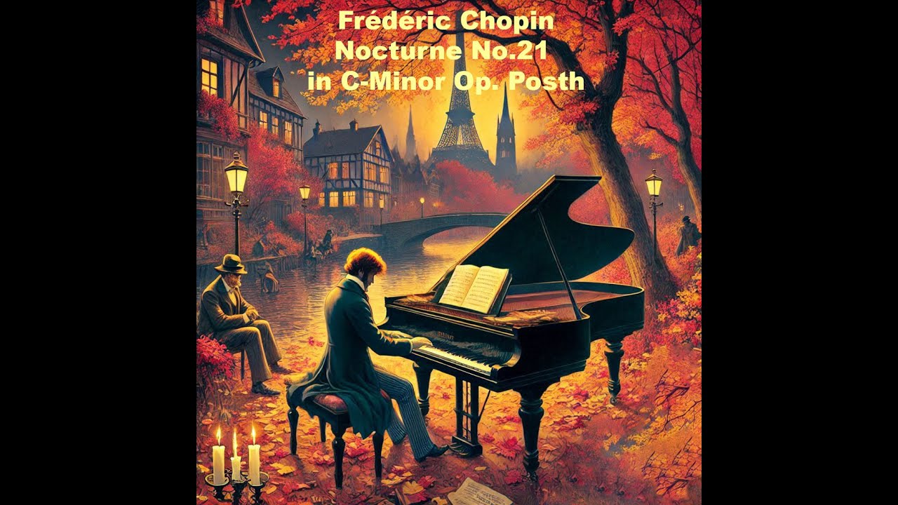 Frédéric Chopin - Nocturne in C Minor Op. Posth No 21 - Classical Piano ...