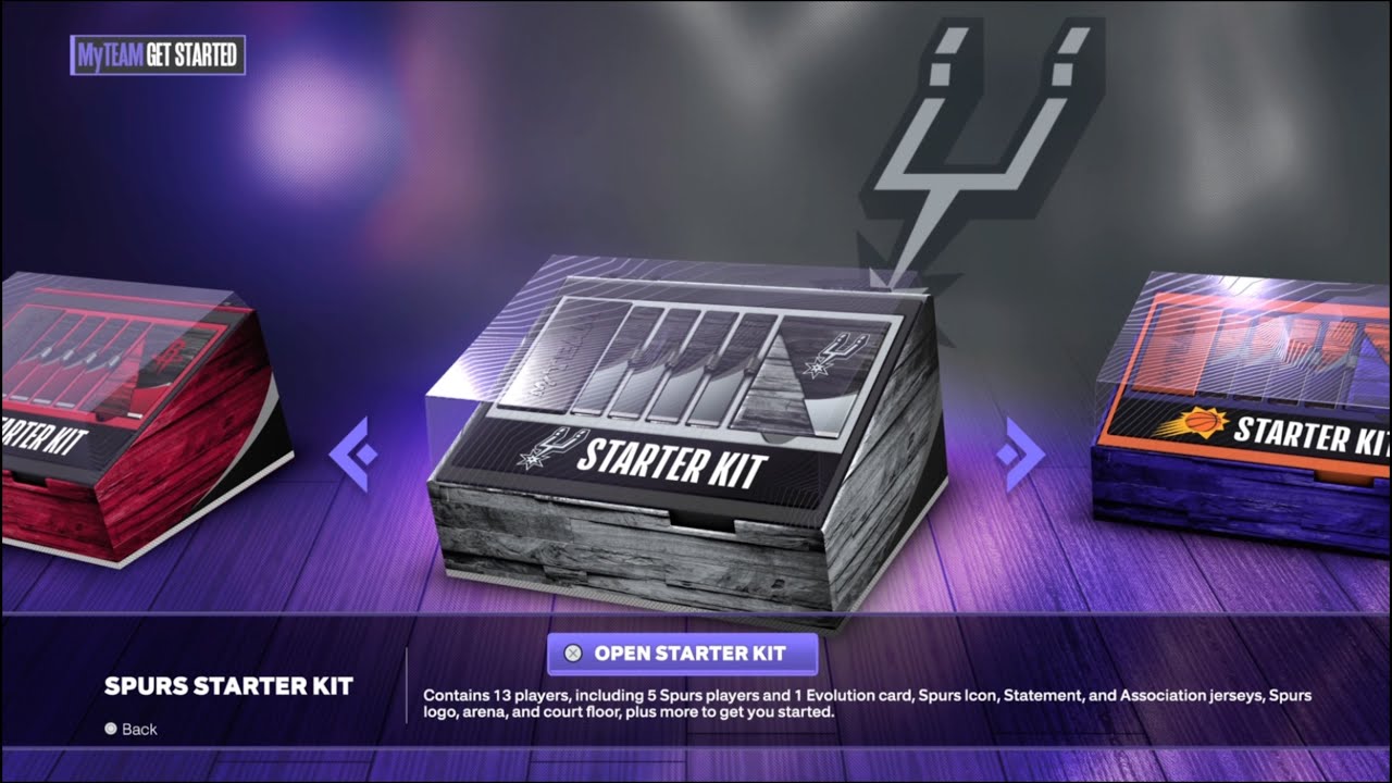 Which Starter Kit Is Best?! First NBA 2K24 MyTEAM Video! - YouTube