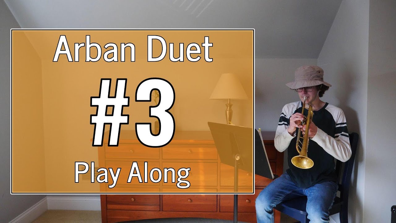 Arban Trumpet Duet Play Along | #3 "Cradle Song" - YouTube