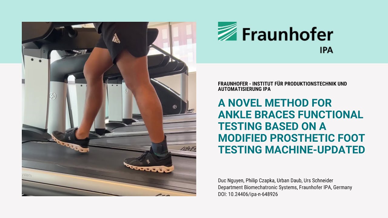 A Novel Method For Ankle Braces Functional Testing - YouTube