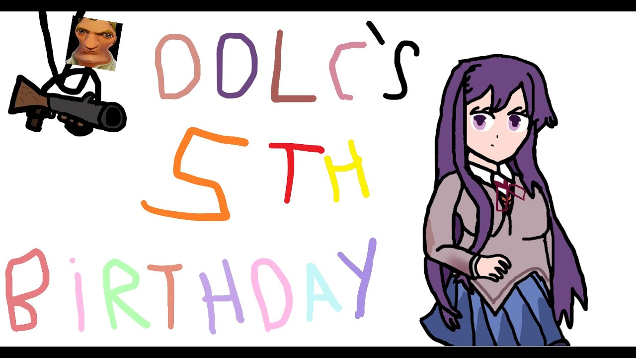 Happy 5th Anniversary Doki Doki Literature Club - YouTube