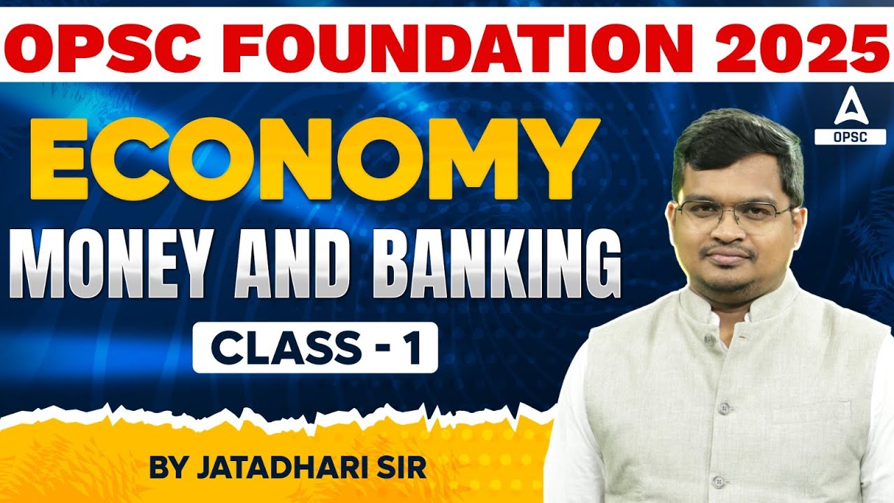 OAS Exam Preparation | Economics Class | Money And Banking #1 - YouTube