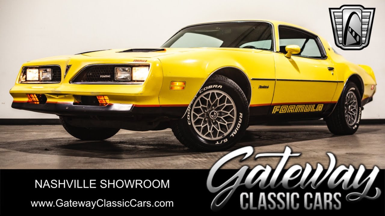 1977 Pontiac Firebird Formula 400, Gateway Classic Cars - Nashville ...