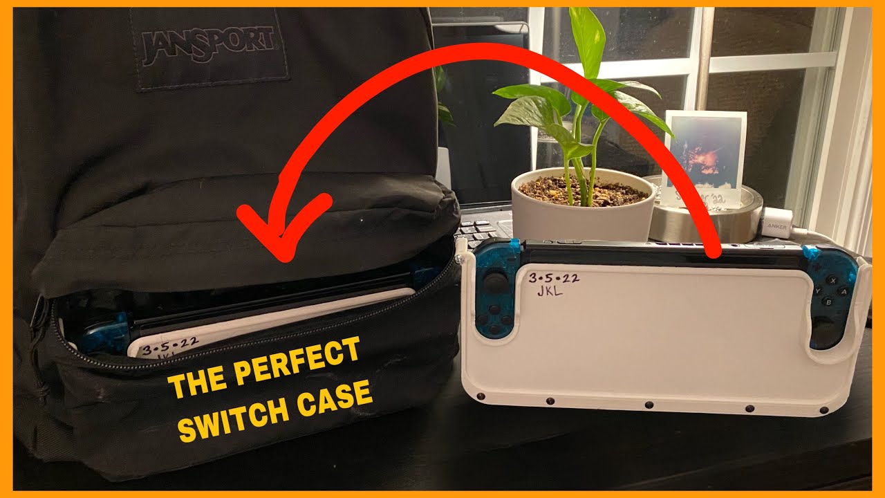 I created THE BEST Nintendo switch case | 3D printed - YouTube