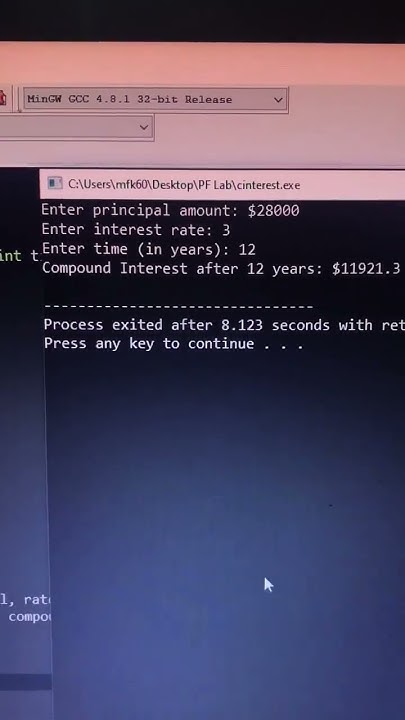 Compound Interest C Coders Codemasters Codelife Codingninja