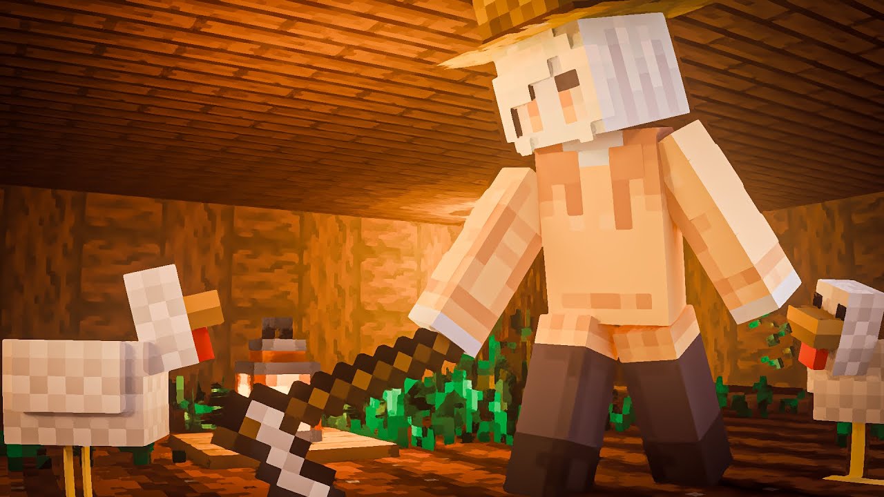 Building a Two Layer Farm! - EmberCraft Survival Episode [Ep:3] - YouTube