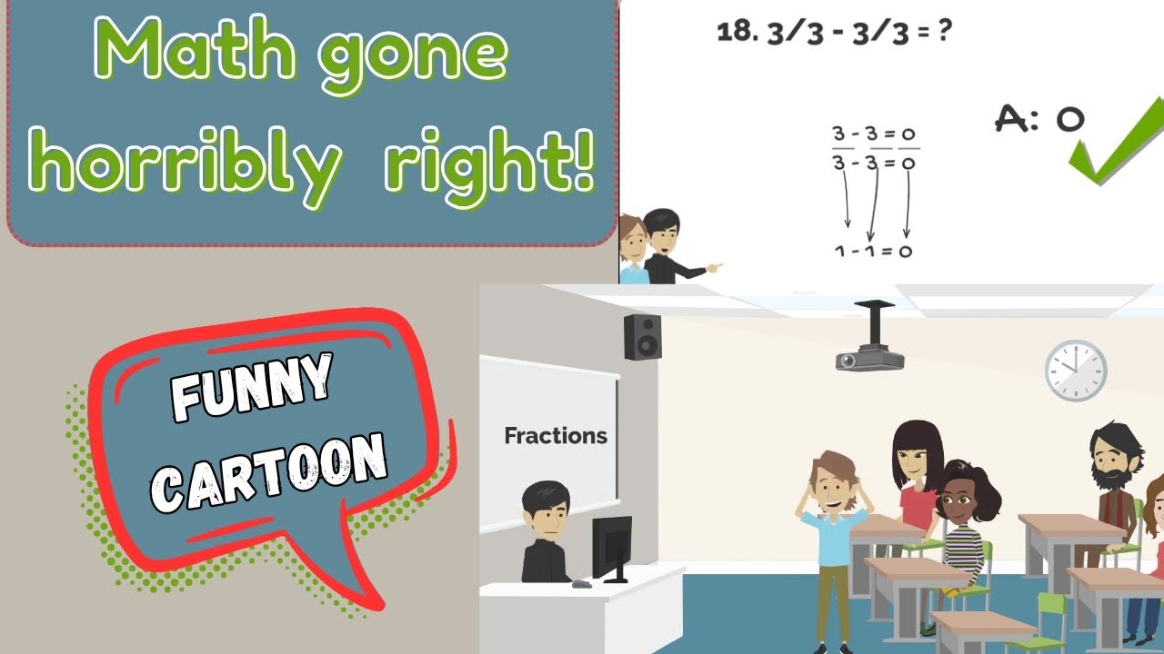 Math gone horribly right! | Funny Cartoon | The Learning Method - YouTube
