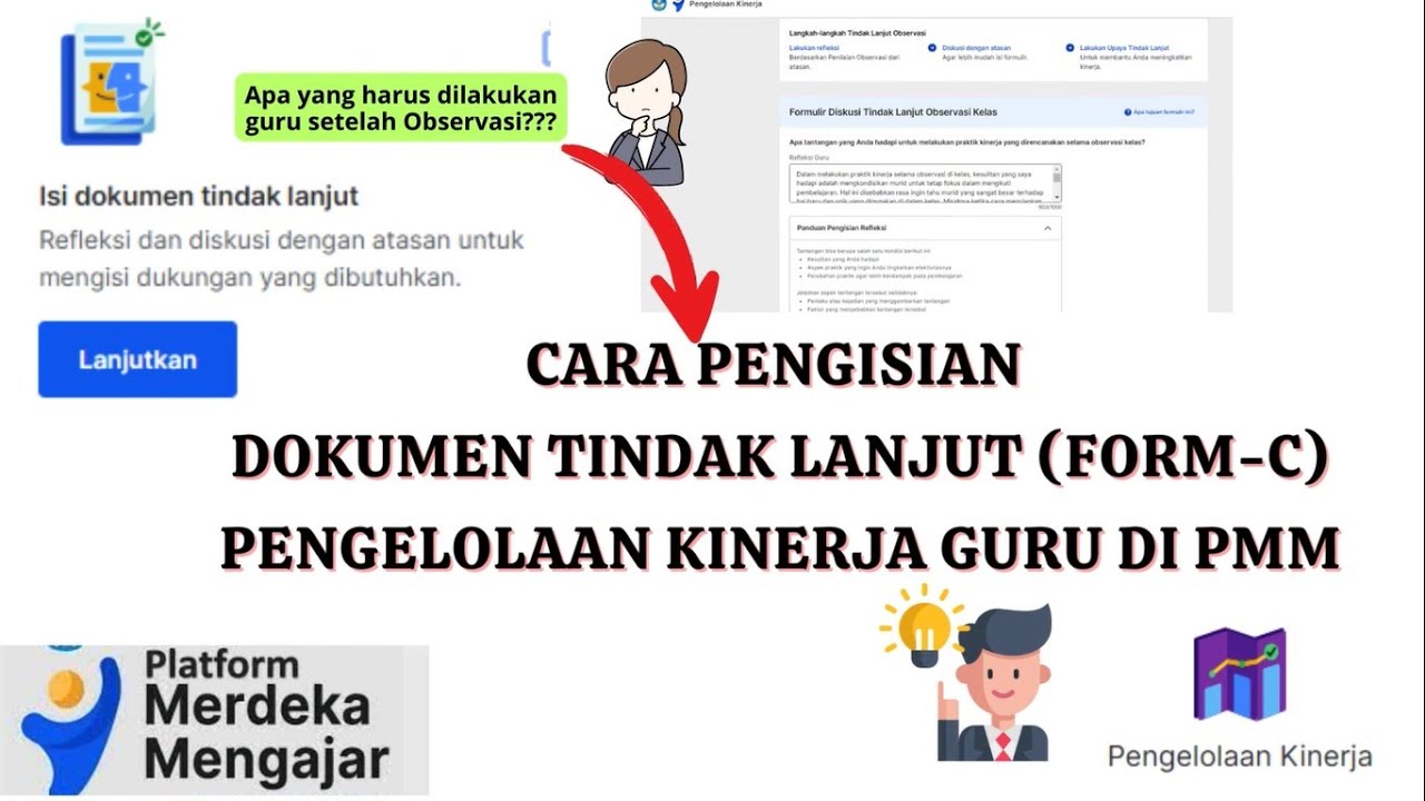 CARA PENGISIAN DOKUMEN TINDAK LANJUT (FORM-C) SETELAH OBSERVASI KINERJA ...