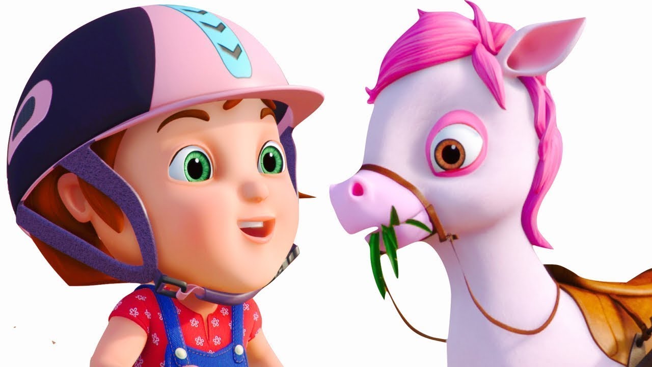 TooToo Girl - Riding Pony | Fun Learning Videos For Kids | Cartoon ...