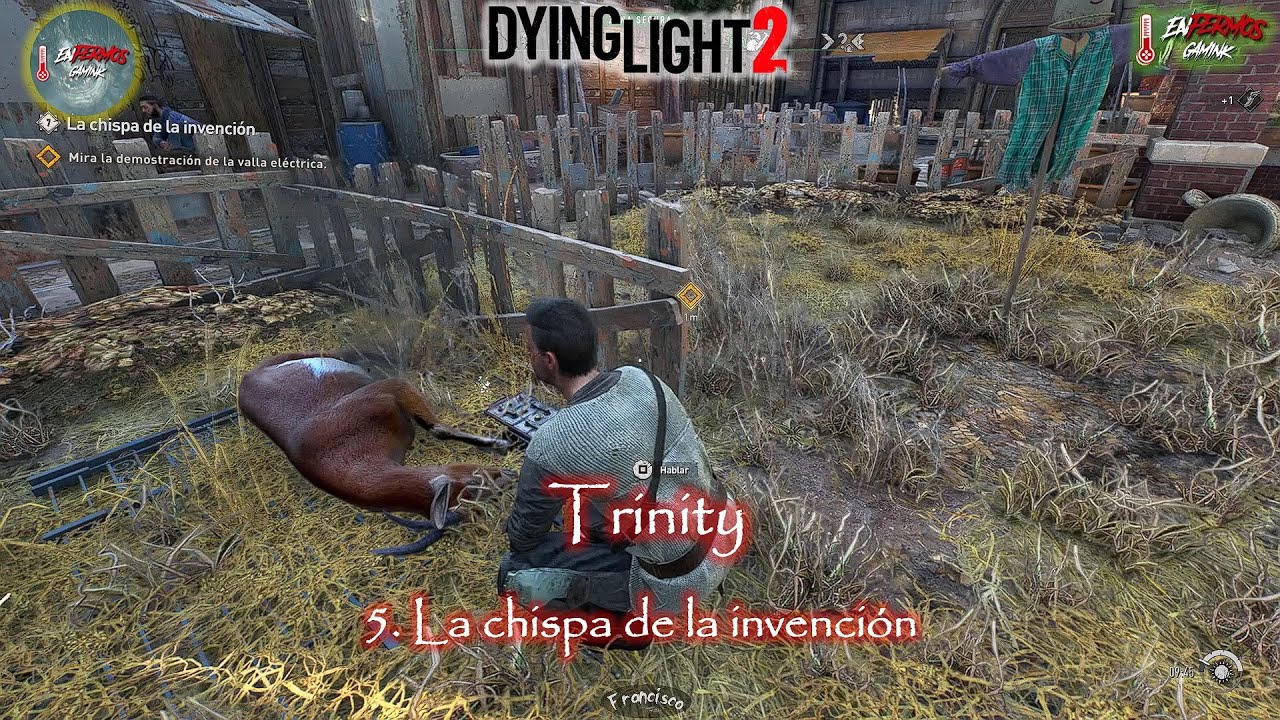 🧟Dying Light 2 - latino🧟 Misión secundaria - 5. La chispa de la invención – Trinity - YouTube
