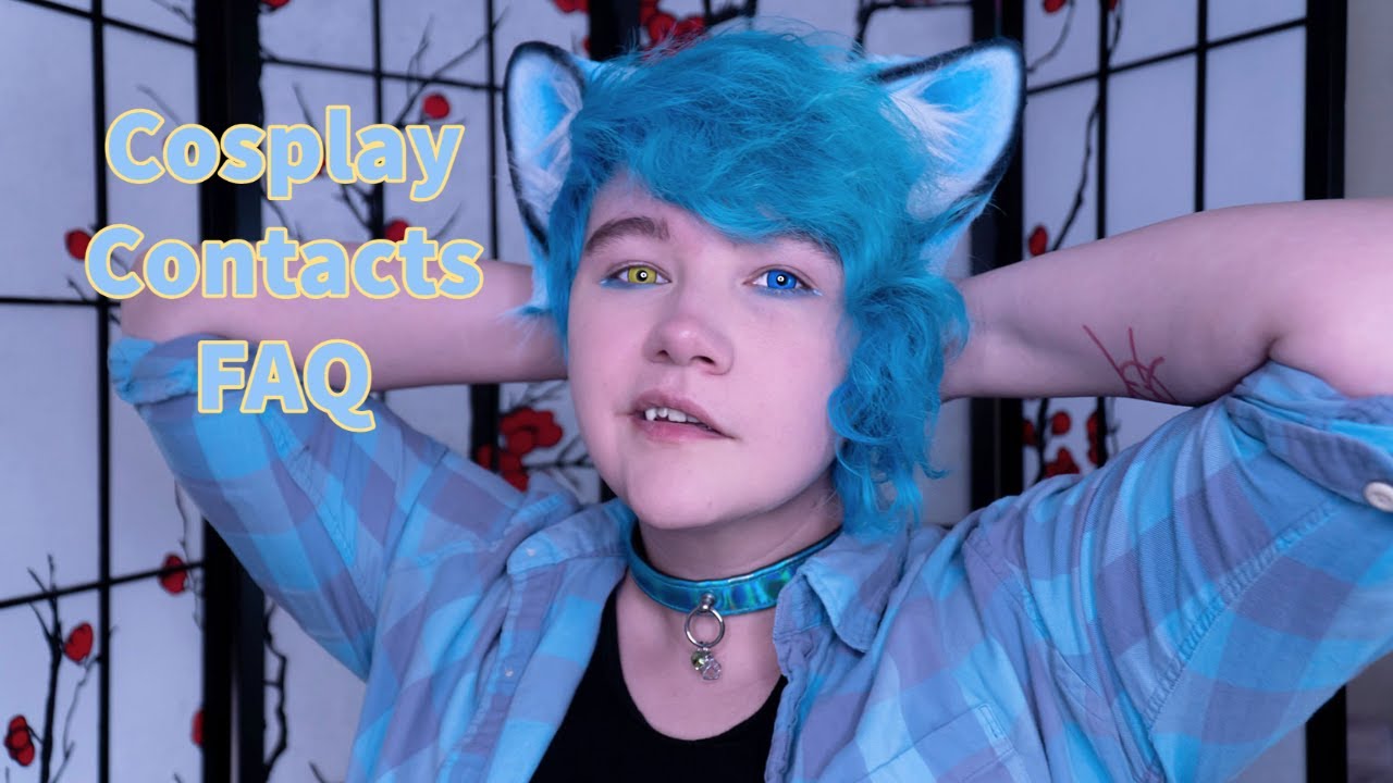 Colored contacts box opening and care || FAQ - YouTube