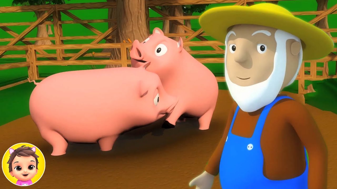 Old MacDonald, Nursery Rhyme And Sing Along Song For Children - YouTube