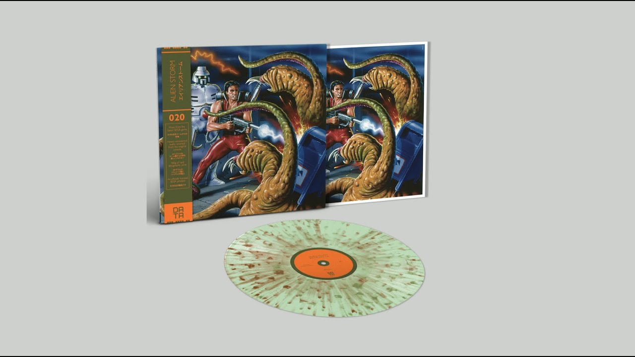 Playing the ALIEN STORM Game Vinyl Soundtrack! I GamesYouLoved - YouTube