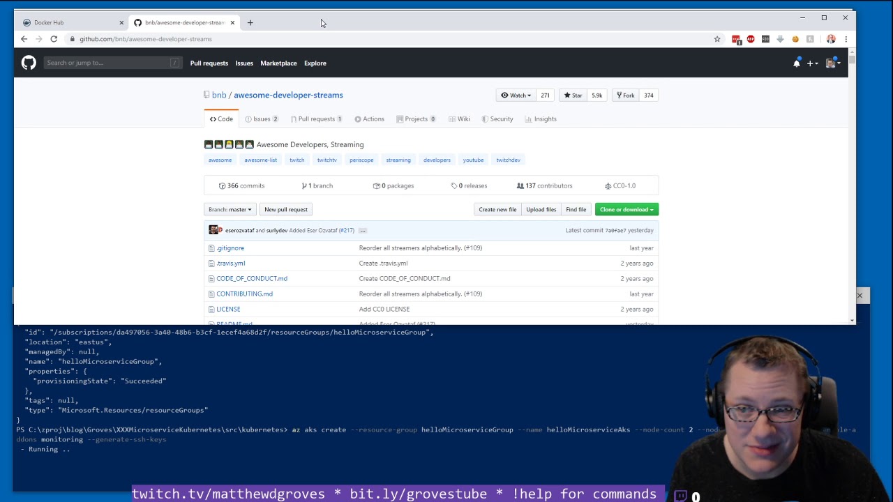 Live Coding with Matt Groves - Episode 42 - Microservice on Azure AKS ...