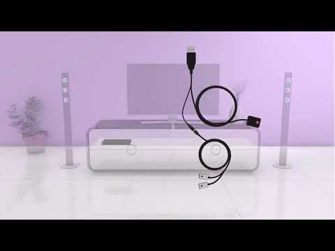 IR remote extender, to hide set-top box or any AV devices, hide set top ...