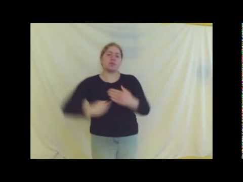 Hello My Name is... (Sign language) - YouTube