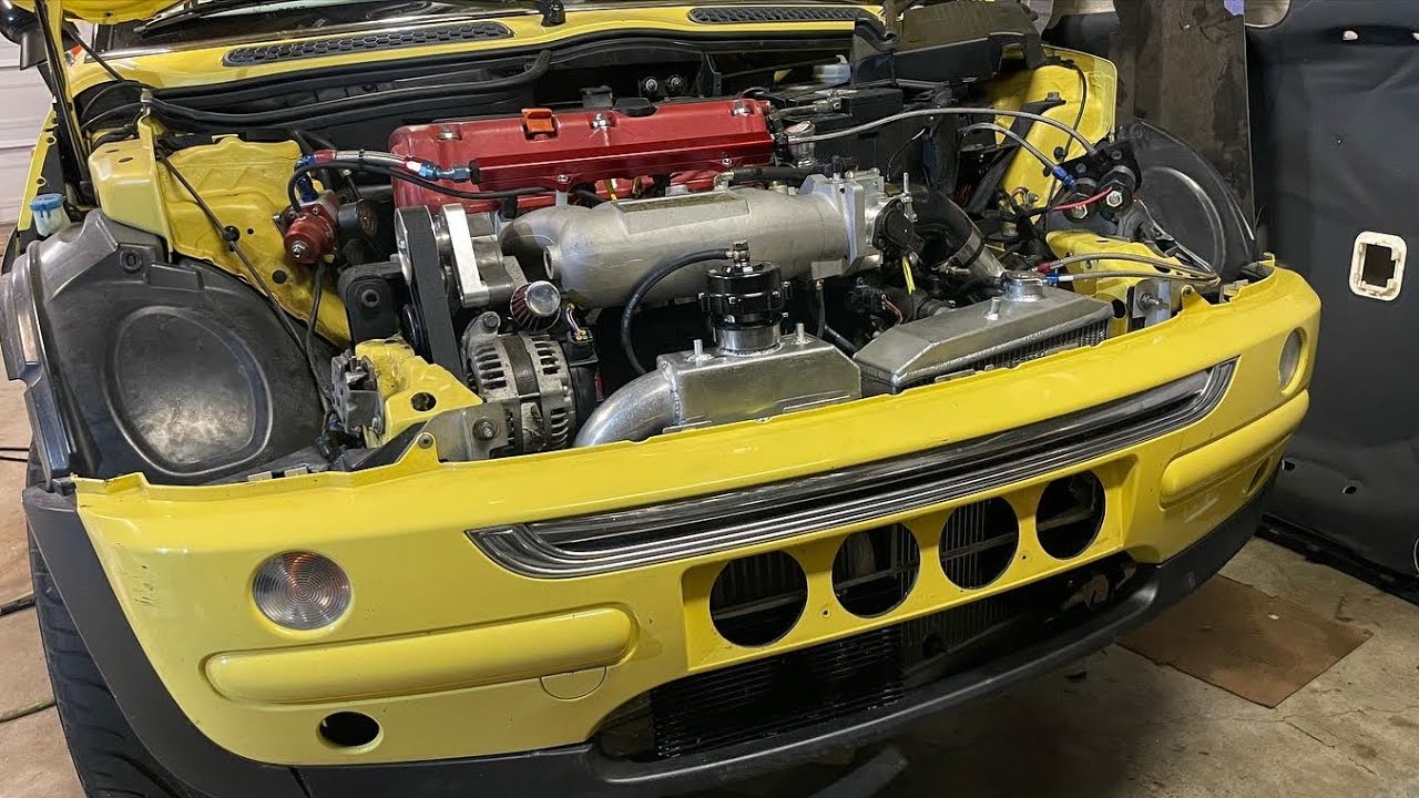 Making Big Progress! Kraftwerks Supercharger Install Part 3. K Swap ...