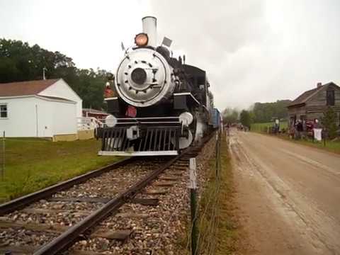 The Steam Train at Rollag, Mn. - YouTube