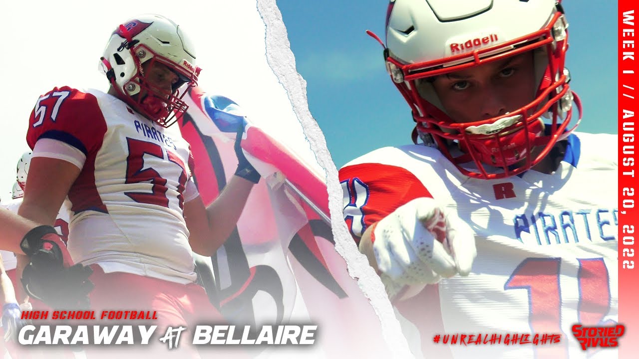 Garaway STUNS Bellaire In Final Minutes 🏈 - YouTube