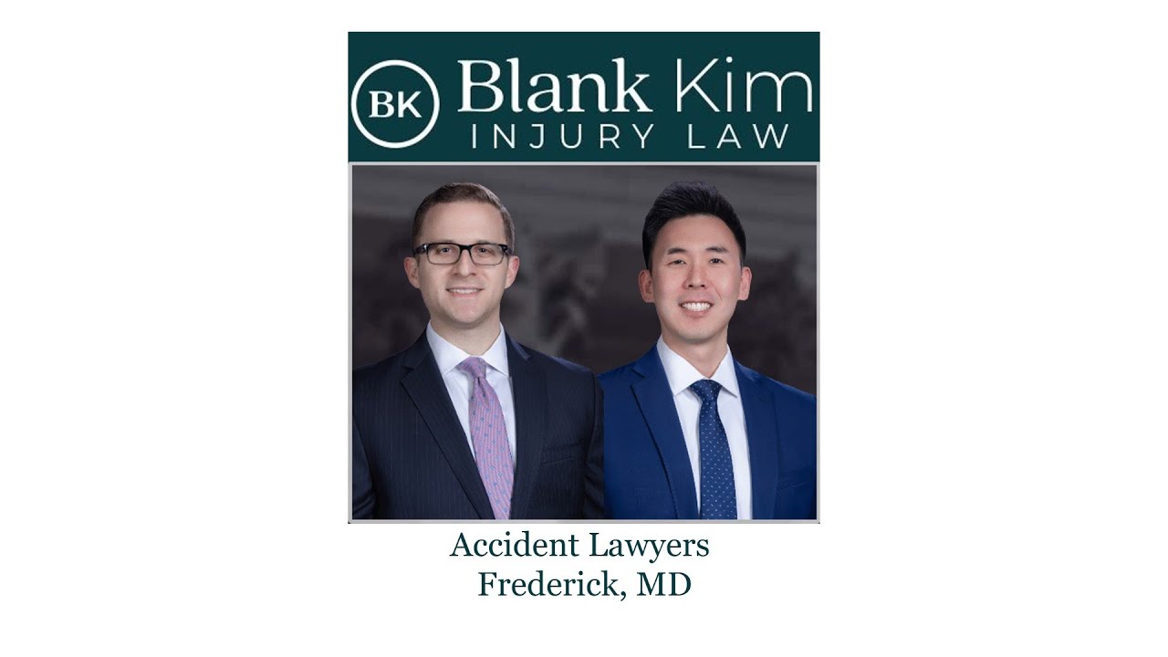 Accident Lawyers Frederick, MD - Blank Kim Injury Law - YouTube