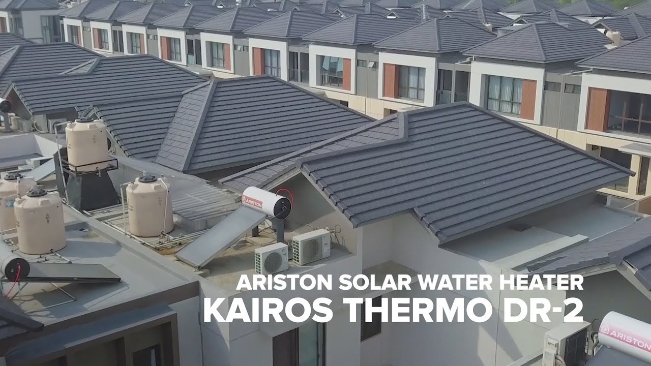 Ariston Solar Water Heater KAIROS THERMO DR-2 - YouTube