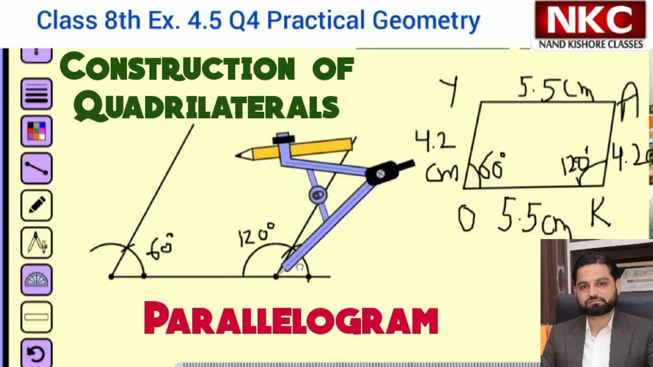 Class 8 Ch 4 Ex. 4.5 Q4 Practical Geometry | Construction of ...