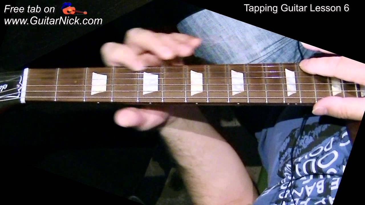 Tapping Guitar Lesson 6 + TAB! Learn to play - YouTube
