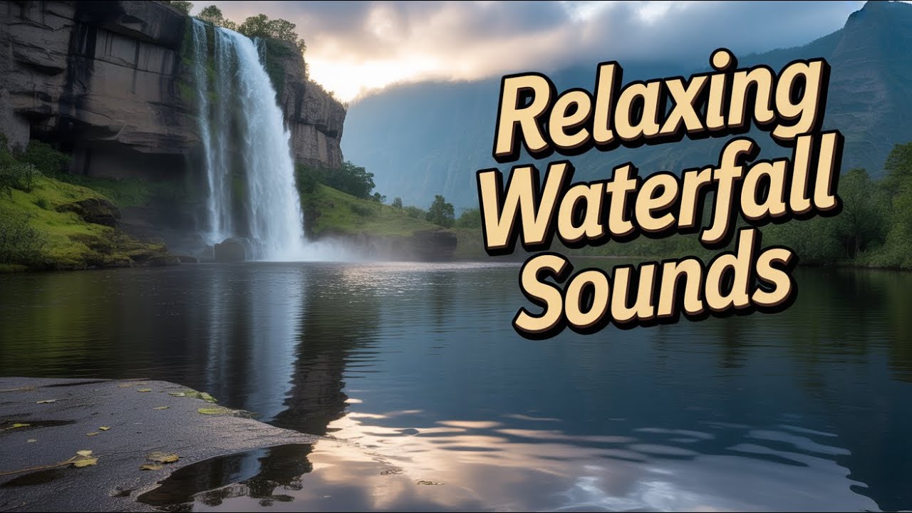 RELAXING WATERFALL SOUNDS FOR YOU! WATERFALL AMBIENCE LONG. - YouTube