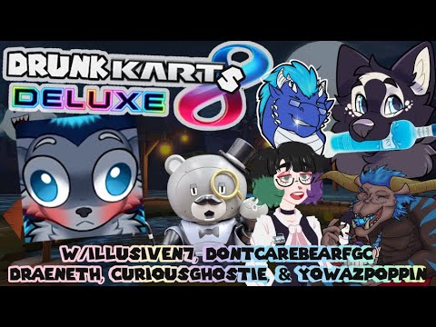 3k FOLLOWER CELEBRATION DRUNK KARTS 🍻 w/ draeneth yowazpoppin ...