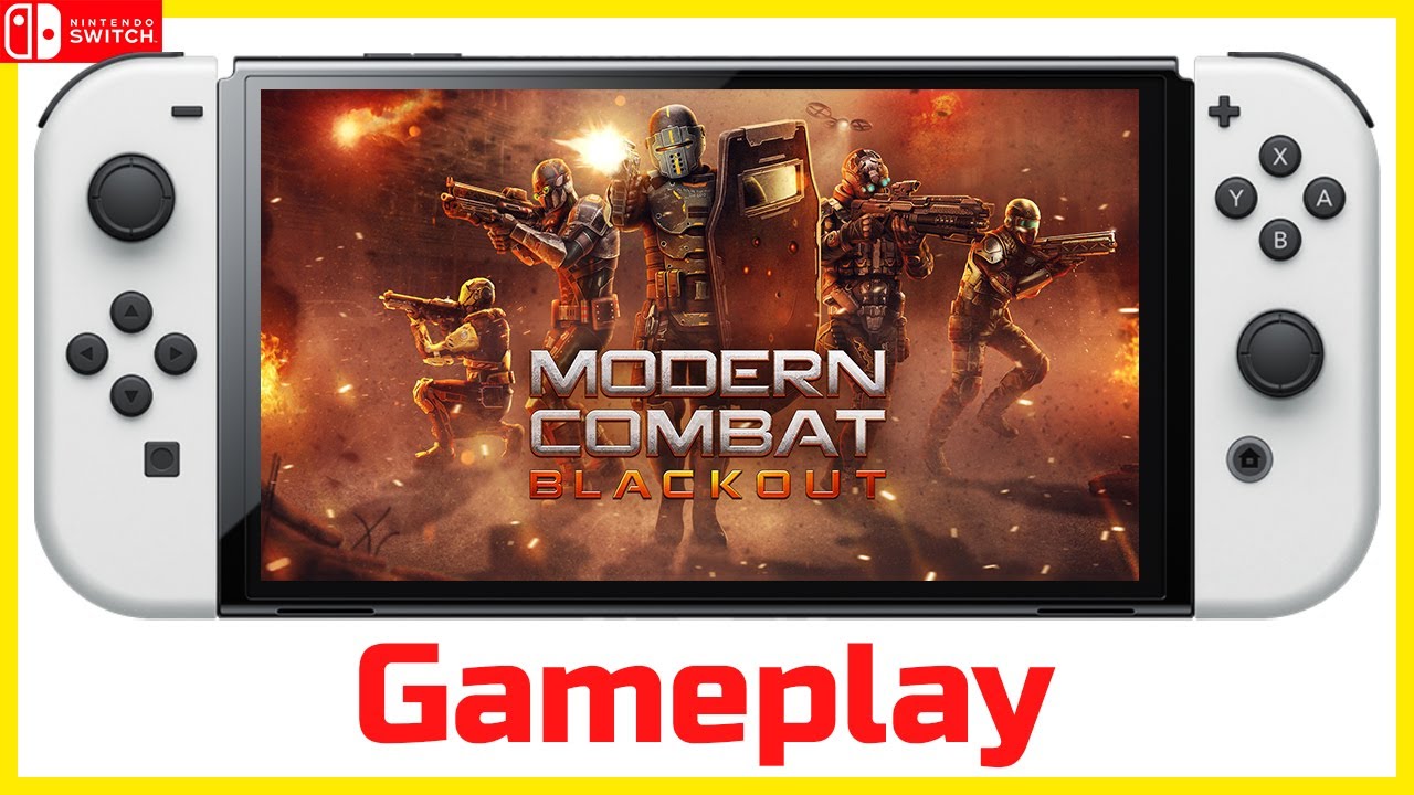 Modern Combat 5: Blackout [NINTENDO SWITCH] Gameplay - YouTube