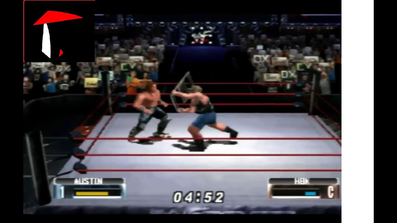 WWF No Mercy Austin Chair Shot against Shawn Michaels - YouTube
