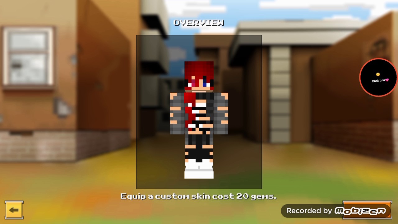 Skin girl Block Force - YouTube