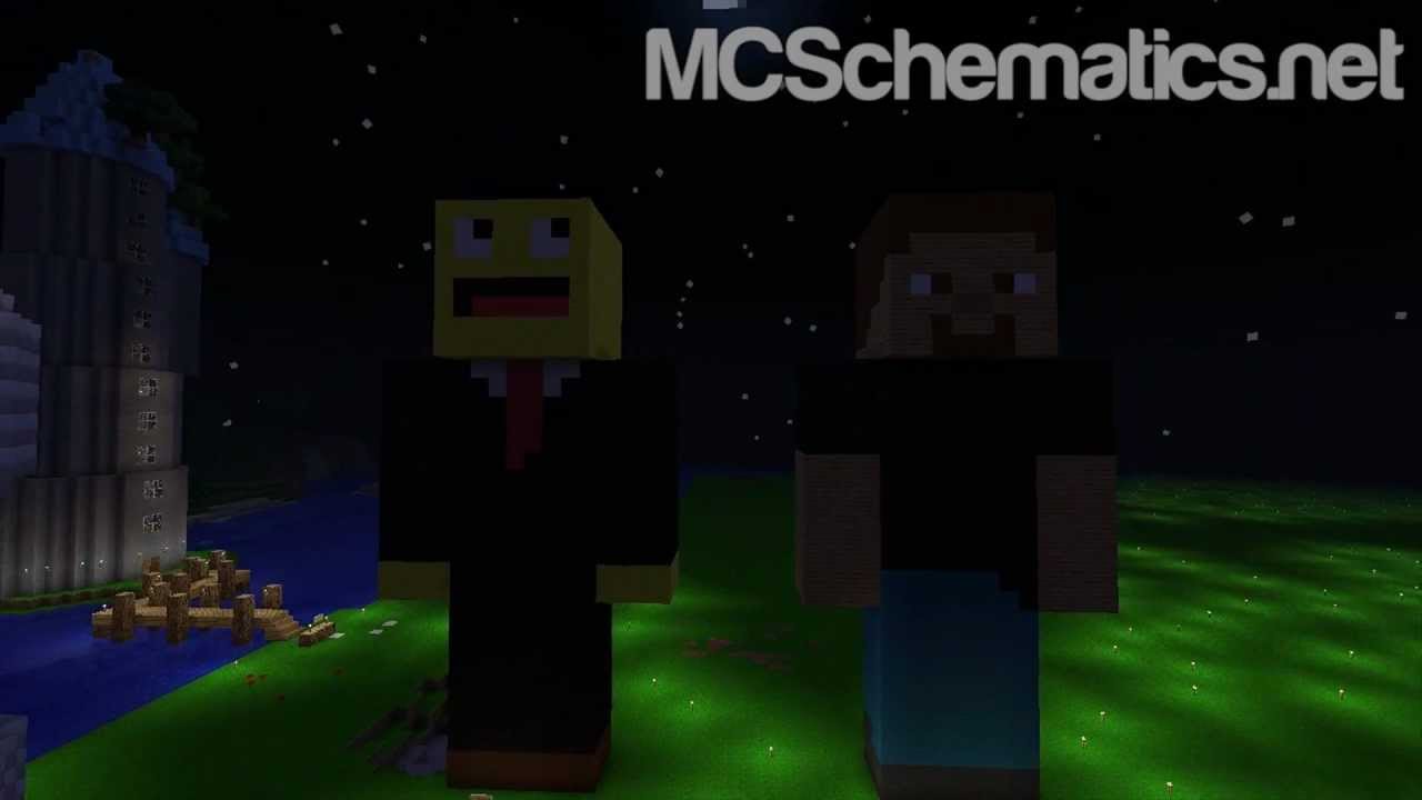 Minecraft Schematic: Statue Pack (DOWNLOAD) - YouTube