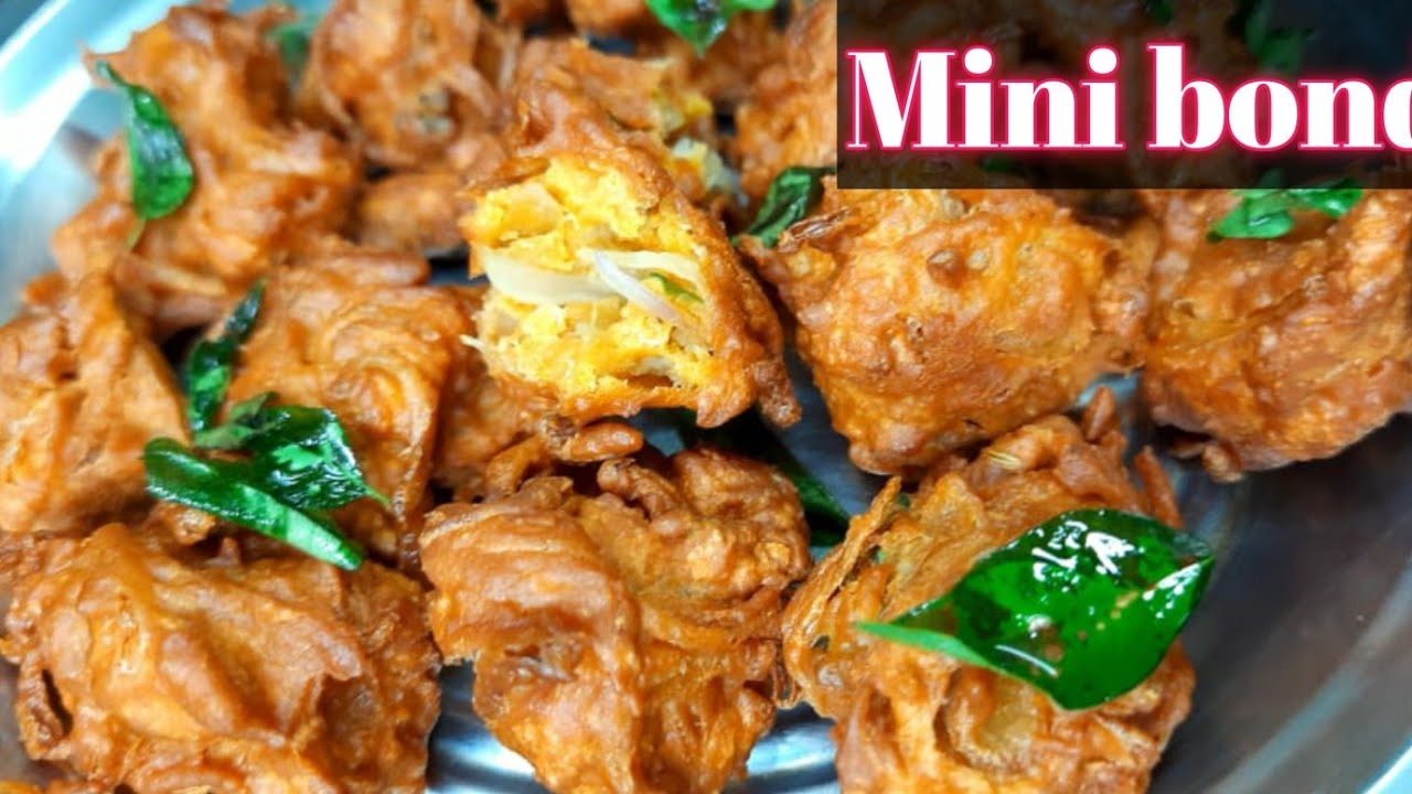 Mini bonda recipe in Tamil😋|Quick recipe|Snow kitchen☃️ - YouTube