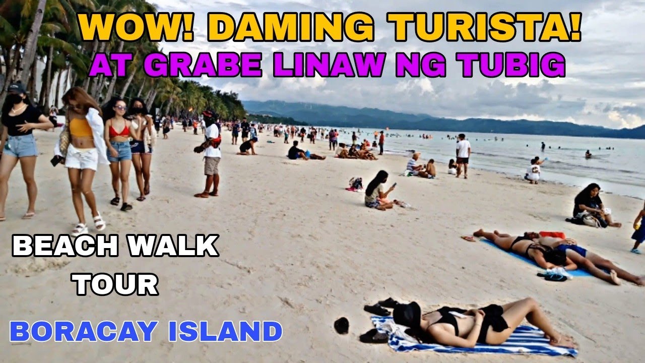 Boracay Beach is Getting Crowded Now August 20, 2022 The Weather is So ...