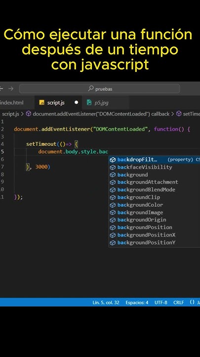 Cómo Ejecutar Una Función Después De Un Tiempo Aprendejavascript Desarrolloweb Webdesign