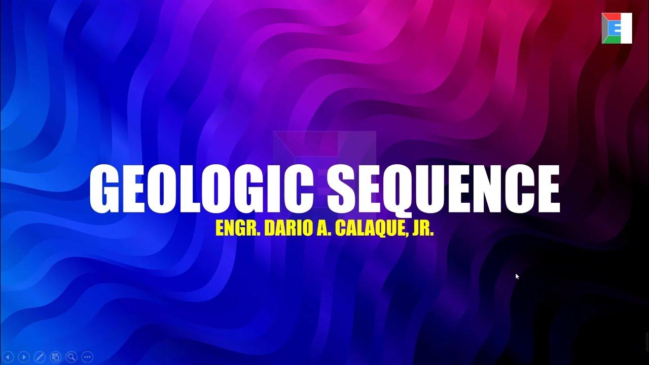 Geologic Sequence Examples - YouTube