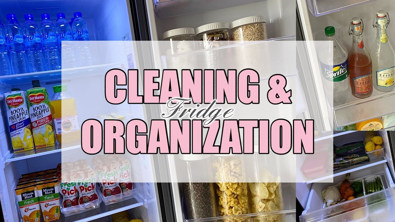 Fridge Cleaning and Organization - YouTube