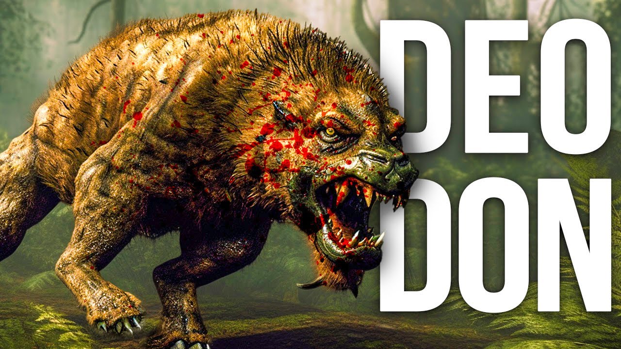 Deodon | The Craziest Most Agressive Hell Pig of Prehistoric America ...