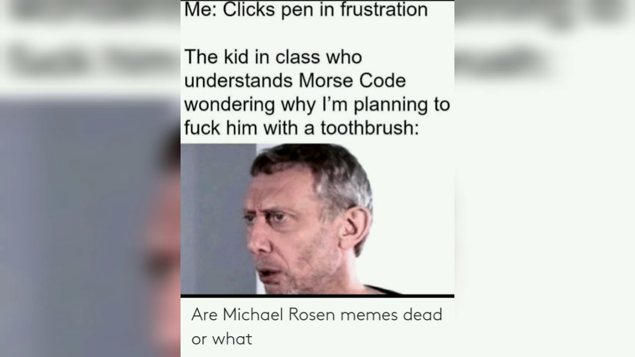 23 Best Funny Michael Rosen Memes Clean 2020 🤣😂 Meme Compilation Video ...