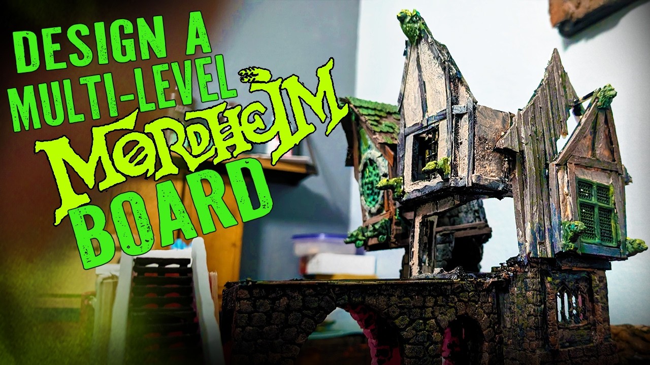EPIC Mordheim Tavern Build with Scratch Built Details! Fixing a ...